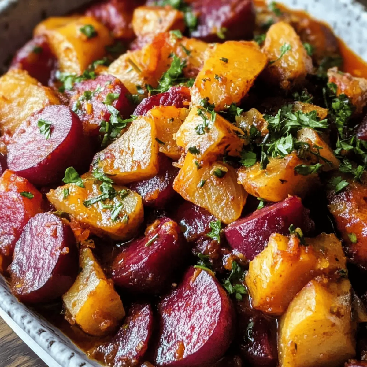 Easy Thanksgiving Roasted Beets with Herbs for Delicious Flavor